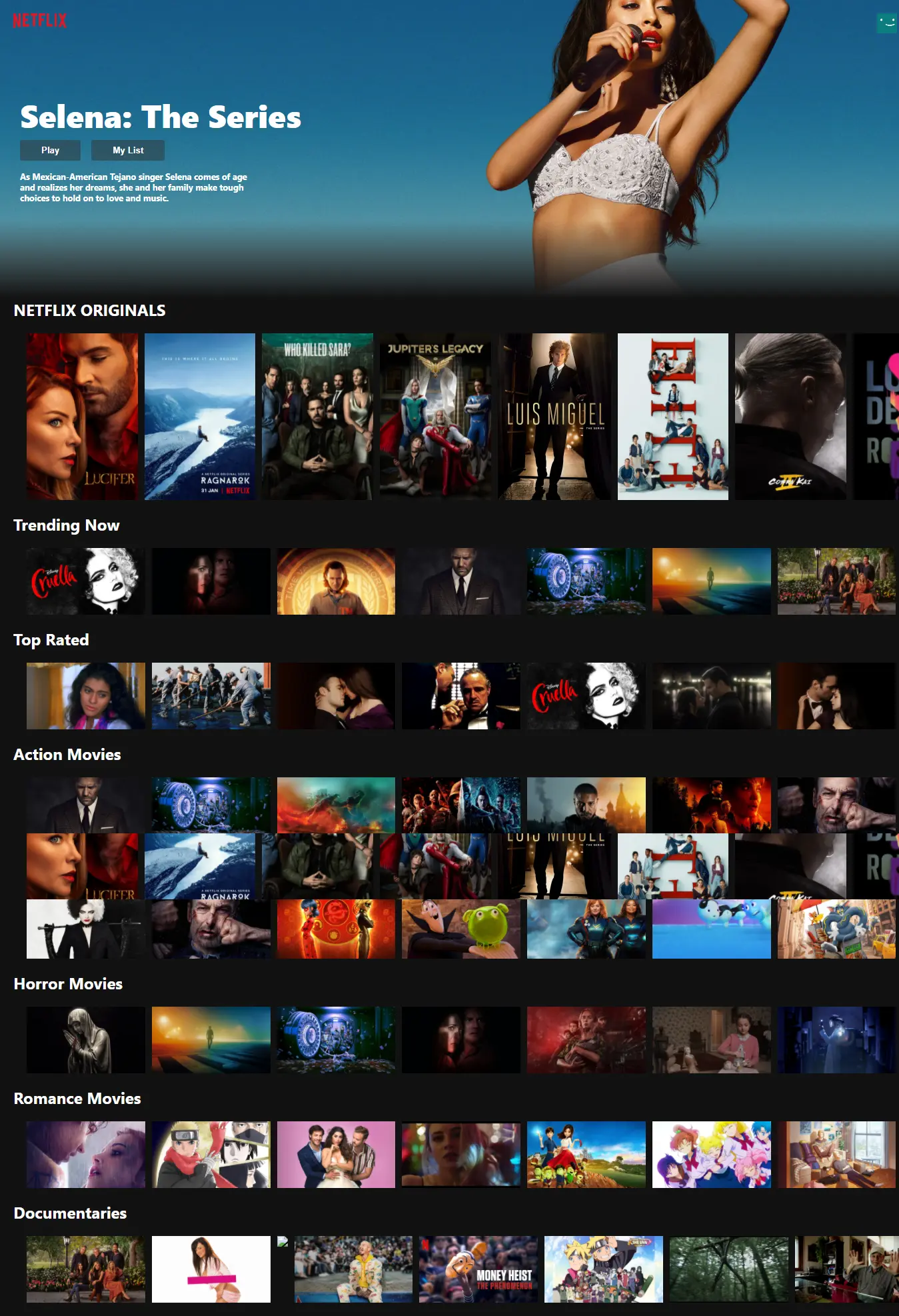 Netflix Clone A Reactjs Streaming Platform Full Stack Developer